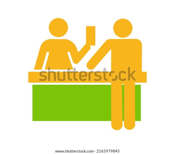Service Location Icon Symbol Design Stock Vector (Royalty Free ...