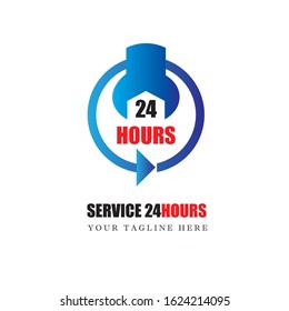 Service Logo Template Design Vector Stock Vector (Royalty Free ...