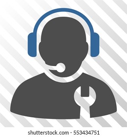 Service Operator Vector Pictogram Illustration Style Stock Vector ...