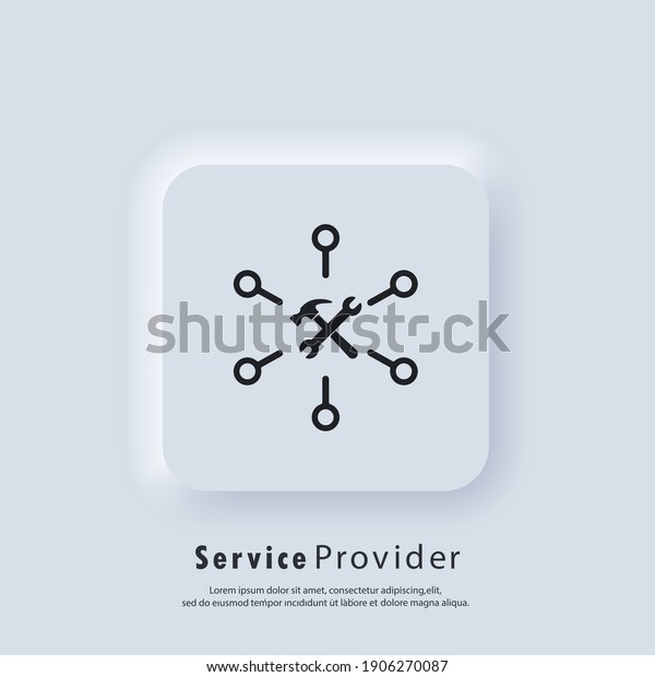 Service Provider Icon Customer Service Logo Stock Vector (Royalty Free ...