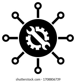 Service Provider Icon Simple Element Illustration Stock Vector (Royalty ...