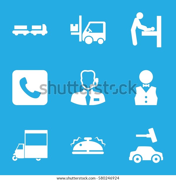 Service Vector Icons Set 9 Service Stock Vector (Royalty Free ...