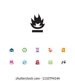 Set 11 Systematization Icons Set Collection Stock Vector (Royalty Free ...
