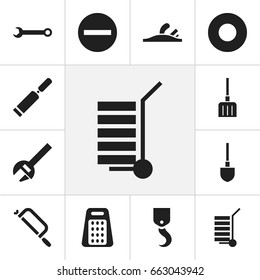 Set 12 Editable Apparatus Icons Includes Stock Vector (Royalty Free ...