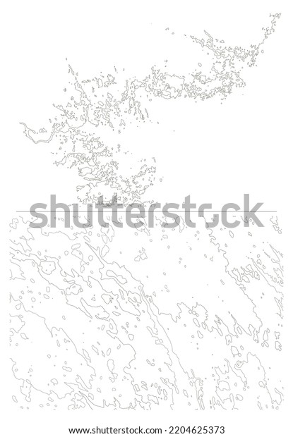 Set 2 Russia Topographic Map Contour Stock Vector (Royalty Free ...
