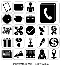 Set 22 Business High Quality Symbols Stock Vector (Royalty Free ...