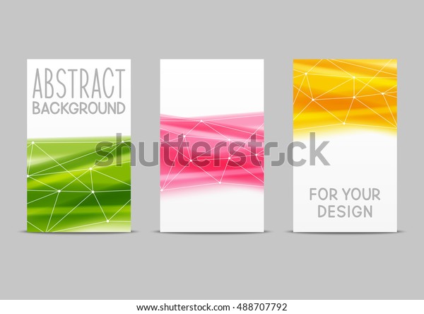 Set 240 X 400 Size Vertical Stock Vector (Royalty Free) 488707792