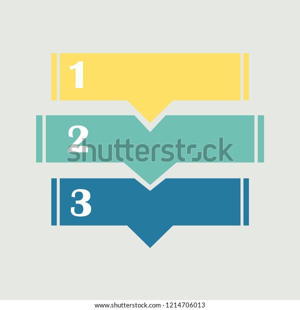 Set 3 Abstract Colorful Divided Banners Stock Vector (Royalty Free ...
