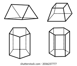 Set 3d Geometric Shapes Isometric View Stock Vector (Royalty Free ...