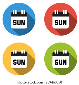 46,325 Sunday icon Images, Stock Photos & Vectors | Shutterstock