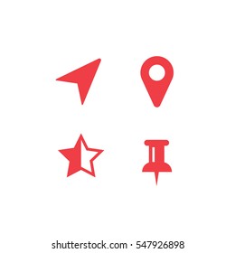1,172 Waypoint icon Images, Stock Photos & Vectors | Shutterstock
