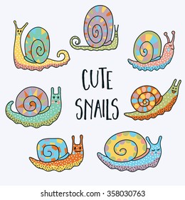 111 Smiley snail Images, Stock Photos & Vectors | Shutterstock