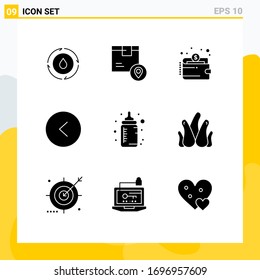 Set 9 Modern Ui Icons Symbols Stock Vector (Royalty Free) 1696957609 ...