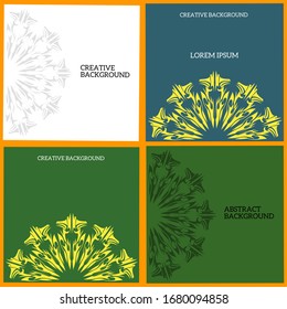 Set Abstract Background Cover Book Stock Vector (Royalty Free ...