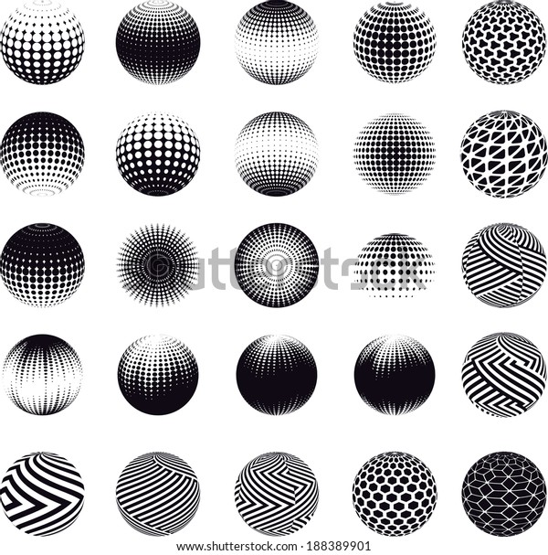 Set Abstract Vector Spheres Stock Vector (Royalty Free) 188389901 ... Set Abstract Vector Spheres Stock Vector (Royalty Free) 188389901 ...
