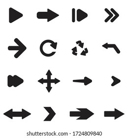 Different Road Signs Symbols Set Icon Stock Vector (Royalty Free ...
