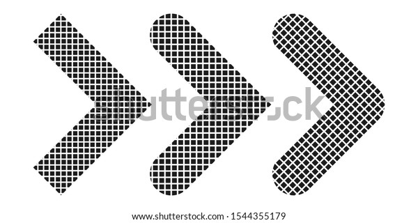 Set Arrows Right Pixel Art Style Stock Vector (Royalty Free) 1544355179 ...