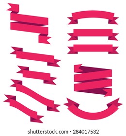 Game Ui Ribbons Header Juisy Colorful Stock Vector (Royalty Free ...