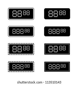 Set Blackout Pricing Sign Banners Your Stock Vector (Royalty Free ...