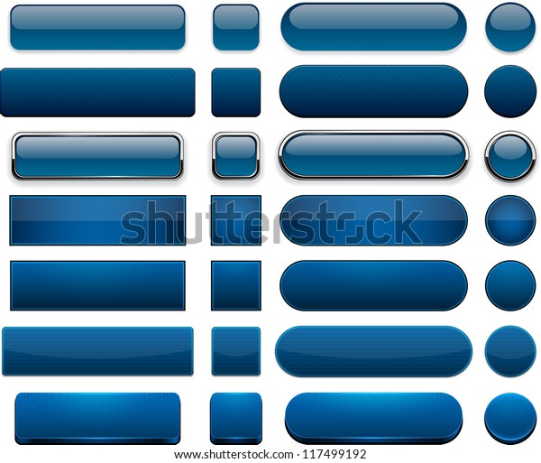 84,995 Dark Blue Button Images, Stock Photos & Vectors | Shutterstock
