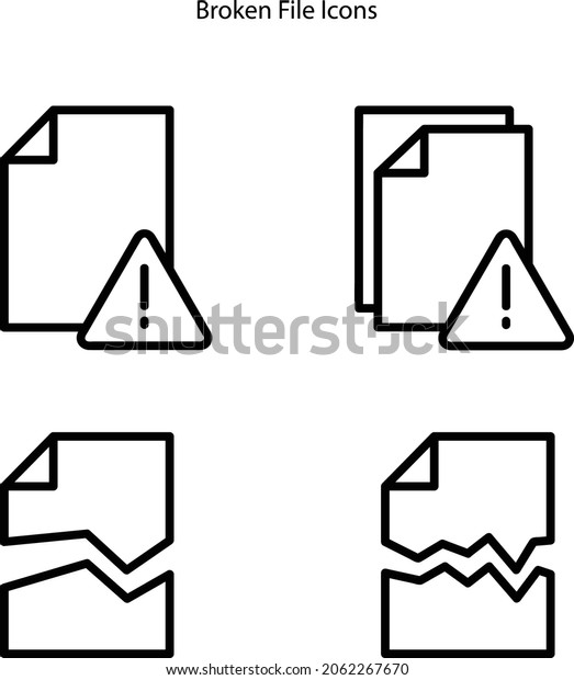 6,804 Broken File Images, Stock Photos & Vectors | Shutterstock
