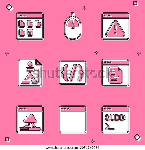 Set Browser Files Computer Mouse Exclamation 库存矢量图(免版税)2051969084 ... Set Browser Files Computer Mouse Exclamation 库存矢量图(免版税)2051969084 ...