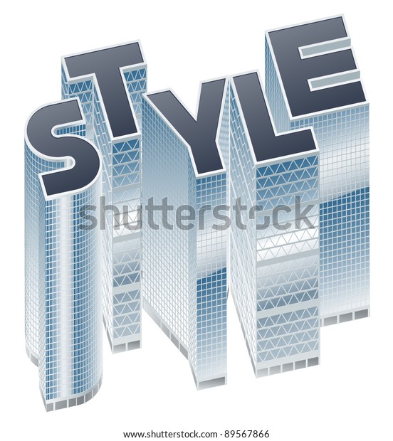 Set Buildings Form Alphabet Stock Vector (Royalty Free) 89567866 ...
