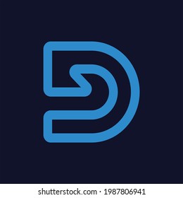 352 Bundle letter d logo design Images, Stock Photos & Vectors ...