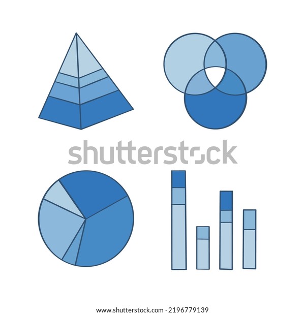 Set Business Graphs Charts Illustrations Stock Vector (Royalty Free ...