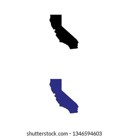 Set California State Map Icons Stock Vector (Royalty Free) 1346594603 ...