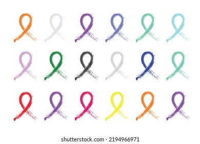 681 Brush Stroke Cancer Ribbons Images, Stock Photos & Vectors ...