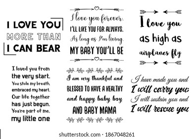 Set 10 Hand Drawn Fonts Script Stock Vector (Royalty Free) 519432514