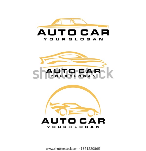 Set Car Logo Emblems Badges Icons Stock Vector (Royalty Free ...