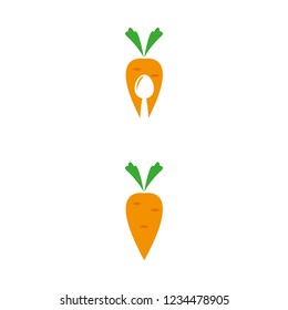 Set Carrot Icons Stock Vector (Royalty Free) 1234478905 | Shutterstock
