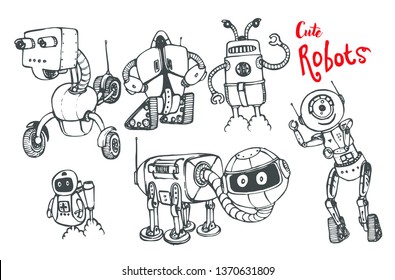 40,062 Robotics doodles Images, Stock Photos & Vectors | Shutterstock