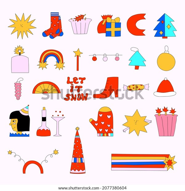 2,199 Funky Christmas Present Vector Images, Stock Photos & Vectors ...
