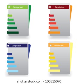 Set Color Full Banner Stock Vector (Royalty Free) 100515070 | Shutterstock