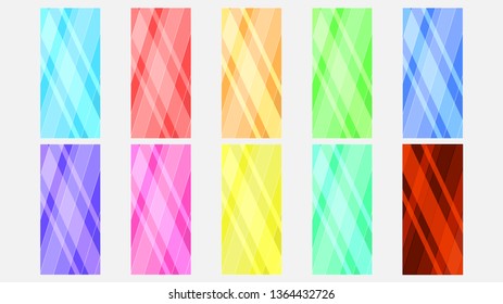 Set Color Line Background Stock Vector (Royalty Free) 1364432726 ...