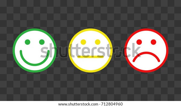 Set Color Smileys Vector Illustration Stock Vector (Royalty Free ...