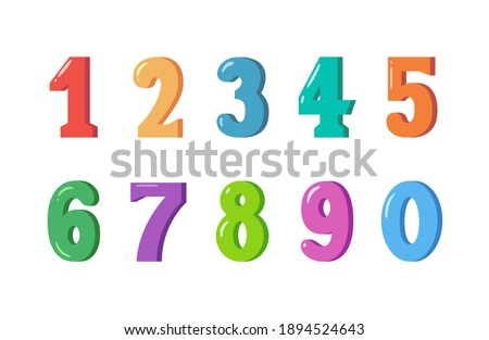 Cute Numbers Clipart | Free download on ClipArtMag