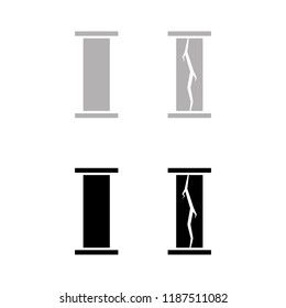 Set Column Icons Stock Vector (Royalty Free) 1187511082 | Shutterstock