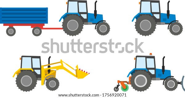 Types Of Construction Equipment Tractor