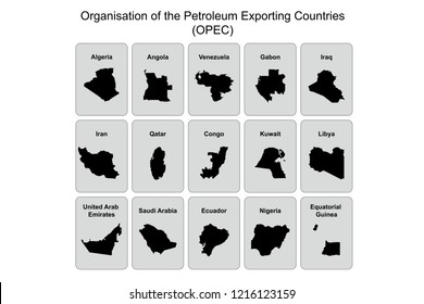 275 Opec map Images, Stock Photos & Vectors | Shutterstock