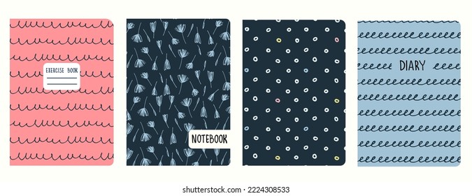 Set Cover Page Templates Based On Stock Vector (Royalty Free ...