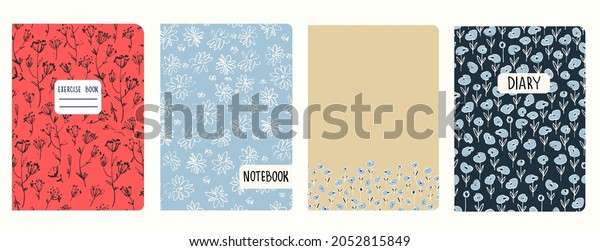 Set Cover Page Templates Based On Stock Vector (Royalty Free ...