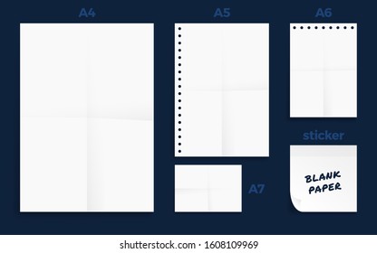 A7 paper Images, Stock Photos & Vectors | Shutterstock