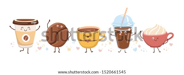 126,319 Cute Coffee Vector Images, Stock Photos & Vectors | Shutterstock