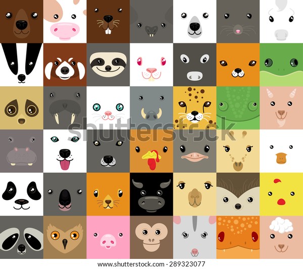 114,039 Vector Domestic Animal Face Images, Stock Photos & Vectors ...