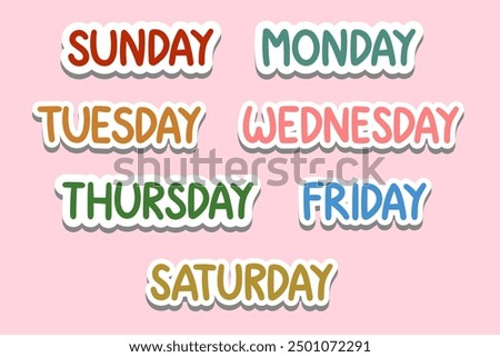 Days Of The Week Clipart | Free download on ClipArtMag