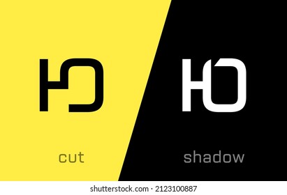 Set Cyrillic Letter Yu Minimal Logo Stock Vector (Royalty Free) 2123100887